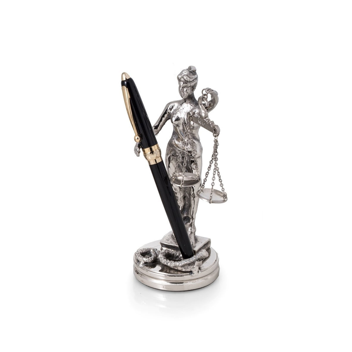 Scales of Justice Pen holder- Item #2698 – For Counsel