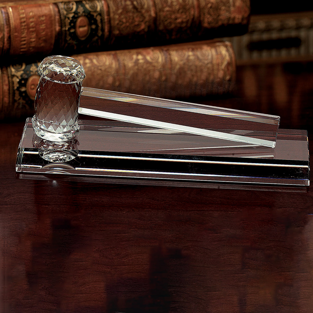 Crystal Gavel with Base - Item #1589 – For Counsel